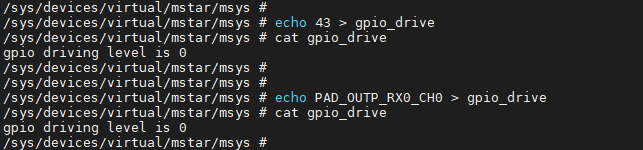 GPIO使用参考 - sigdoc