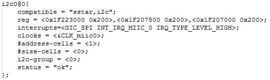 I2C使用参考 - sigdoc